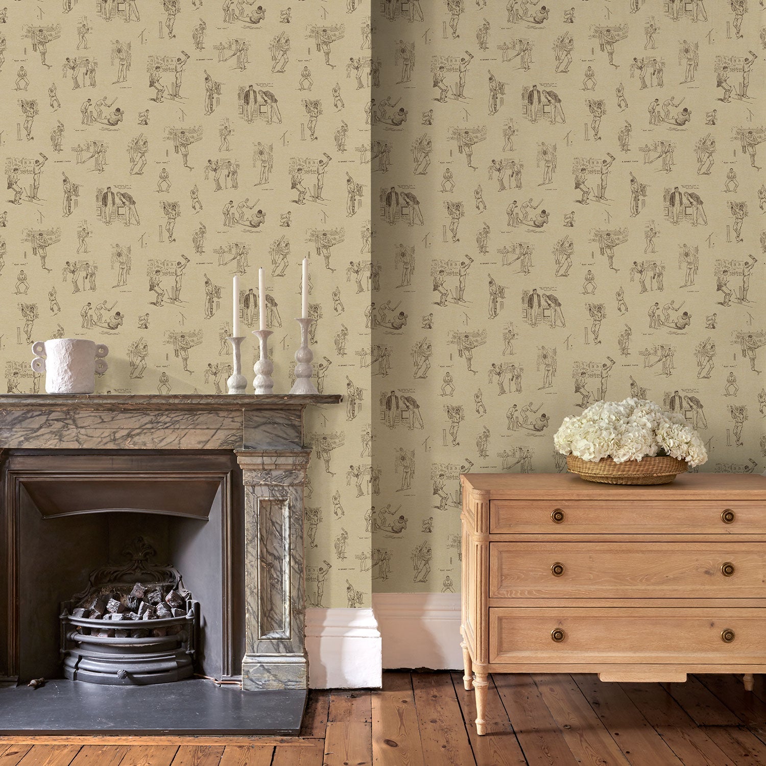 Howzat! Howzat! Wallpaper – bowerbirds.co.uk